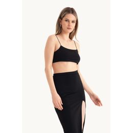 Spaghetti-Tr&auml;ger Cami-Top & Maxirock mit seitlichem Schlitz Coord