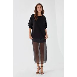 Schwarzes Sweatshirt