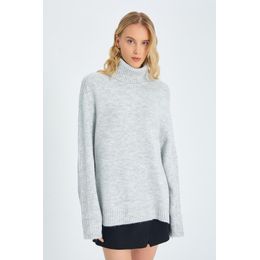 L&auml;ssiger Turtleneck Strickpullover