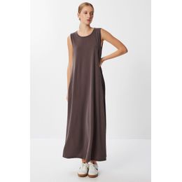 L&auml;ssiges, lockeres Midi-Kleid mit Taschen