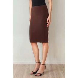Hochtaillierte Bodycon-Midi-Rock