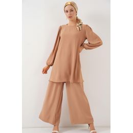 Tunika & Weite Hosen Zweiteiliges Coord-Set