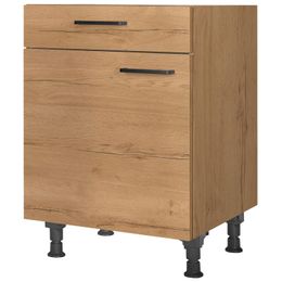 Nobilia Schubkastenunterschrank Structura Eiche