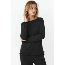 Gem&uuml;tliches, lockeres Langarm-Pyjama-Set