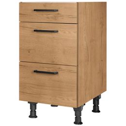 Nobilia Schubkastenunterschrank Structura Eiche