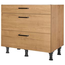 Nobilia Schubkastenunterschrank Structura Eiche