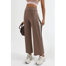 Modal Touch Streifen-Detail-Hose