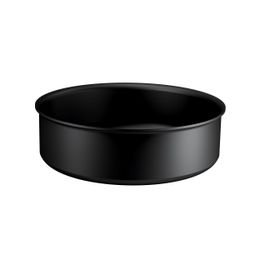 Schmorpfanne Tefal "Ingenio Excellence Fusion", schwarz, B:25,5cm H:7,94cm L:25,5cm &Oslash;:24cm, Pfannen, Schmorpfanne, abnehmbarer Ingenio-Griff, Thermo-Signal, stapelbar, Induktion