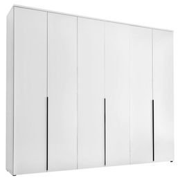 Mid.you Dreht&uuml;renschrank, Wei&szlig;, Holzwerkstoff, 3 F&auml;cher, 270x225x52 cm, Schlafzimmer, Kleiderschr&auml;nke, Dreht&uuml;renschr&auml;nke