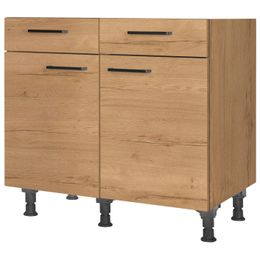 Nobilia Schubkastenunterschrank Structura Eiche