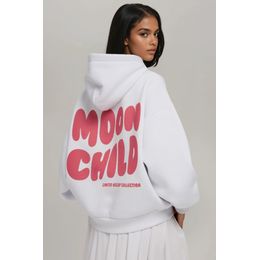 &Uuml;bergro&szlig;er bedruckter Kapuzenpullover