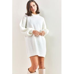 Strickkleid mit Struktur