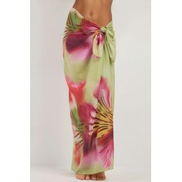 Bedruckter Strand Maxi-Cover-Up