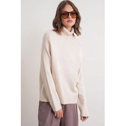 L&auml;ssiger Turtleneck Strickpullover