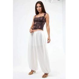 Tief sitzende Baggy Jogginghosen