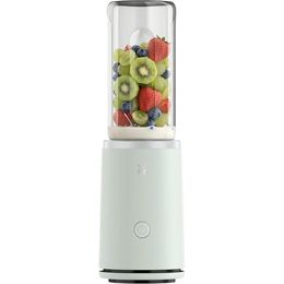 WMF Smoothie-Maker "Mix & Go Touch", frosty gr&uuml;n, B:10cm H:33,5cm T:10cm, Zerkleinerer, recyceltes Material, auslaufsichere Trinkflasche, Einhandbedienung