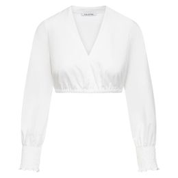 FELICITAS Langarm-Dirndlbluse Gaia-2 Wei&szlig; (Gr&ouml;&szlig;e: 46)