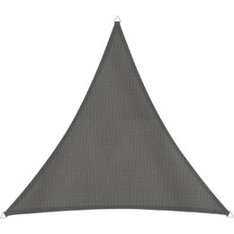 Sonnensegel Windhager "Cannes, Dreiecksegel zur Beschattung von Garten, Terrasse, Balkon", grau (anthrazit), B:300cm T:300cm, Polyester, Sonnensegel, Sonnenschutz 3 x 3 x 3 m, erh&auml;ltlich in anthrazit oder grau