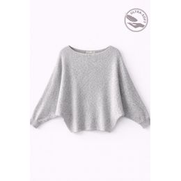 Oversized Bootneck Rippstrickpullover