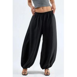 Tiefe Taille Baggy Fit Jogginghose