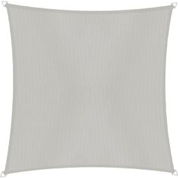 Sonnensegel Windhager "Cannes, Vierecksegel zur Beschattung von Garten, Terrasse, Balkon", grau, B:300cm T:300cm, Polyester, Sonnensegel, Sonnenschutz 3 x 3 m, erh&auml;ltlich in anthrazit oder grau