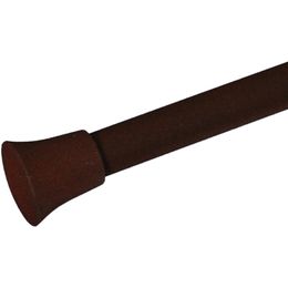 Gardinenstangen-Endst&uuml;ck Liedeco "Scan" Gr. 1, braun (rostbraun), H:3,9cm L:3,9cm &Oslash;:2cm, Gardinenstangenendst&uuml;cke, Gardinenstangen-Endst&uuml;ck, f&uuml;r Gardinenstangen &Oslash; 20 mm
