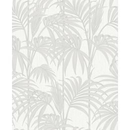 Vliestapete Boutique "Honolulu White Ice", wei&szlig;, B:0,52m L:10,05m, Vlies, Tapeten, Honolulu Wei&szlig; 10 m x 0.52 m