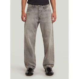 G-Star Raw 5-Pocket-Jeans G-STAR "Deeggie Relaxed Straight Jeans", Herren, Gr. 33, L&auml;nge 34, vintage moonquake, Obermaterial: 75% Baumwolle, 25% Baumwolle, Jeans 5-Pocket-Jeans