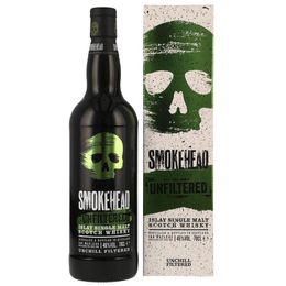 Ian Macleod Distillers Smokehead Unfiltered Single Malt Whisky (46 % vol 0,7 Liter)