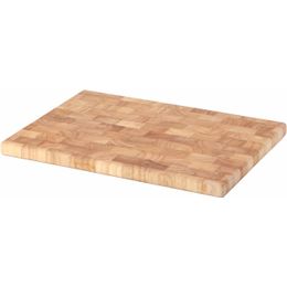 Schneidebrett CONTINENTA, beige (natur), B:25cm H:2cm L:35cm, Massivholz, Schneidebretter, in hochwertiger Handarbeit hergestellt