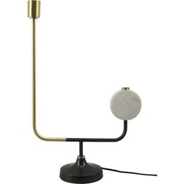 Kayoom Tischleuchte "Carlissa in Wei&szlig;", wei&szlig;, H: 58cm, 1 Stk., Leuchten, Tischleuchte