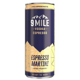 9 Mile Vodka Espresso Martini (10 % vol 0,33 Liter)