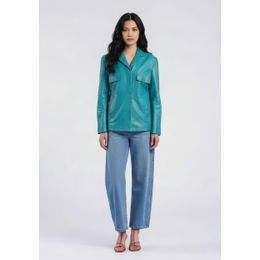 Lederjacke Freaky Nation "In The Box-FN", Damen, Gr. M (38), t&uuml;rkis, Oberstoff: 100% Leder. Futter: 100% Baumwolle, normal, Jacken