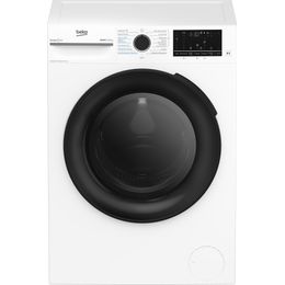 Beko Waschtrockner "BM3DT4844W1", Wasch_Trocken_Zyklus: D (A-G), wei&szlig;, B:60cm H:84,5cm T:56cm, Waschtrockner, Waschen & Trocknen in einem: 8 kg / 5 kg, Dampffunktion, Waschtrockner