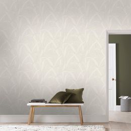 Vliestapete SUPERFRESCO EASY "Silla Sand 10mx52cm", grau (taupe), B:0,52m L:10m, Vlies, Tapeten, Silla Sand 1000x52cm