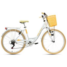 Citybike 26'' Cantaloupe Wei&szlig; RH 48cm