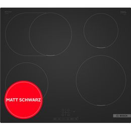 Bosch Induktions-Kochfeld "PIF61ABB5E", mattschwarz, B:59,2cm H:5,1cm T:52,2cm, Kochfelder, Mattes Design in Carbon Black und einfache Touch Select Bedienung