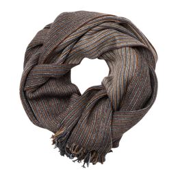 Schal Casamoda "Casamoda Schal gestreift", Herren, beige (beige 782), 100% Polyacryl, Modet&uuml;cher Schal