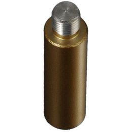 Deckentr&auml;gerverl&auml;ngerung Liedeco "Power", grau (messingfarben), L:5cm &Oslash;:2cm, Gardinenstangenhalterungen, f&uuml;r Gardinenstangen &Oslash; 20 mm