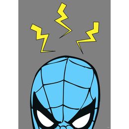 Bild Komar "Marvel PowerUp Spider-Man Sense", bunt (farbe bild(er): bunt), B:50cm H:70cm, Holz, Papier, Bilder, Bild, Wandbild zur Dekoration im Kinderzimmer - ohne Rahmen