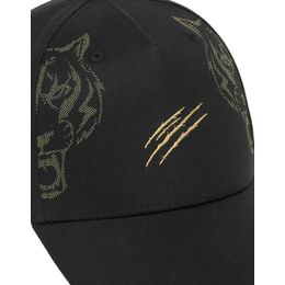 Baseball Cap Plein Sport "Tiger", Jungen, schwarz (0216, schwarz, gold), Caps