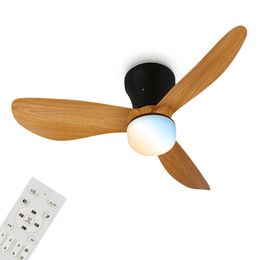 Briloner Leuchten LED Deckenleuchte "LUFITO", matt, schwarz, 1, &Oslash; 78cm H: 26cm, 1 Stk., Leuchten, 78x26 cm, Schlafzimmer, Wohnzimmer, Esszimmer, Flur, K&uuml;che, LED Deckenleuchte