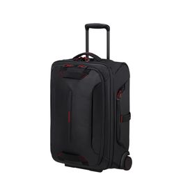 Weichgep&auml;ck-Trolley Samsonite "ECODIVER 55 - 2 Rollen", Gr. B/H/T: 40cm x 55cm x 20cm, schwarz, Nylon, Polyester, Basic, Koffer, mit zwei Tragegriffen, Innenraum mit Packgurten und Netzfach