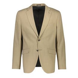 Anzugsakko LINDBERGH "Sakko Modern Fit", Herren, Gr. 28, beige (lt sand mel), Obermaterial: 54% Polyester, 44% Wolle, 2% Elasthan; Futter: 95% Polyester, 5% Elasthan, Sakkos