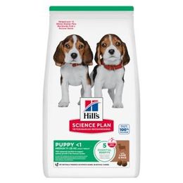Hill's Hill's Science Plan Trockenfutter Hund, Medium Puppy, mit Lamm und Reis 2x14 kg