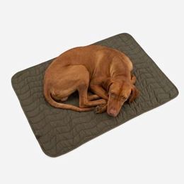 THE DOG IDEA Hundereisebett Khaki M