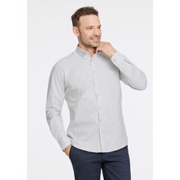 JACK'S INN 54 Businesshemd JACK&rsquo;S "Oxford-Hemd (Langarm) Regular Fit", Herren, Gr. XL, Normalgr&ouml;&szlig;en, lt army, Obermaterial: 98% Baumwolle, 2% Elasthan, Hemden
