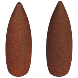 Gardinenstangen-Endst&uuml;ck Liedeco "Bullet", braun (rostbraun), H:2,2cm L:8cm &Oslash;:1,6cm, Gardinenstangenendst&uuml;cke, Gardinenstangen-Endst&uuml;ck, f&uuml;r Gardinenstangen &Oslash; 16 mm