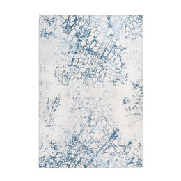 Kayoom Teppich 'Galay' creme/blau 170 x 240 cm