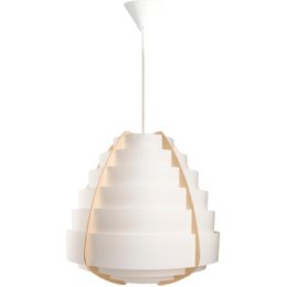 Kayoom H&auml;ngeleuchte "Soleil in Wei&szlig;, ohne Leuchtmittel, LxBxH: 43 x 43 x 40 cm", wei&szlig;, H: 40cm, 1 Stk., Leuchten, H&auml;ngeleuchte